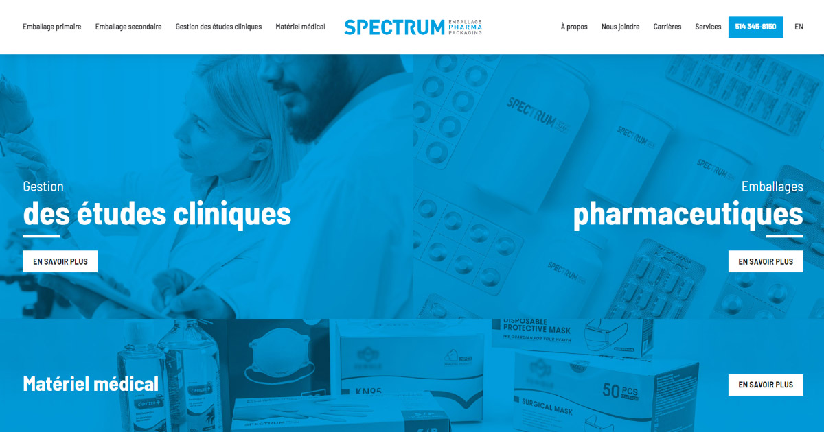Spectrum Pharma | Pharmaceutical packaging